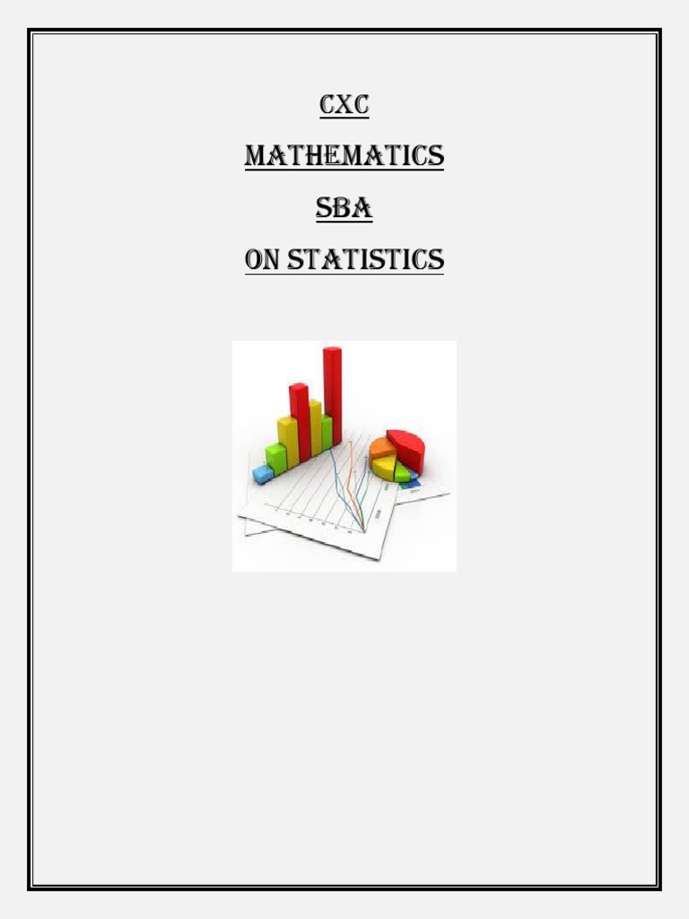 Mathematics SBA On Statistics | PDF