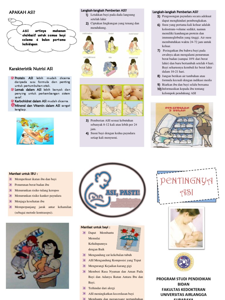 Leaflet Pentingnya ASI | PDF