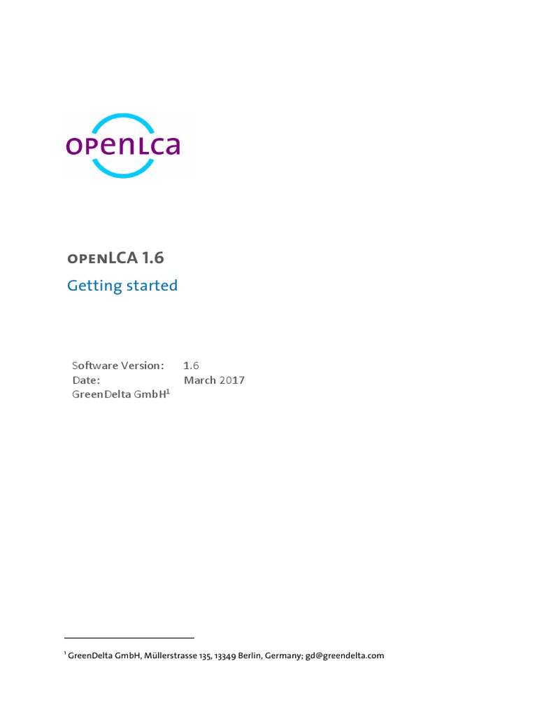 Manual Uso de OPENLCA - 20171015 | PDF | Installation (Computer Programs) | Life Cycle Assessment