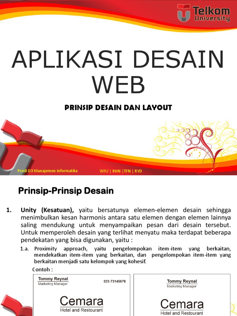3 Prinsip Desain Layout Seleksi Lagi | PDF