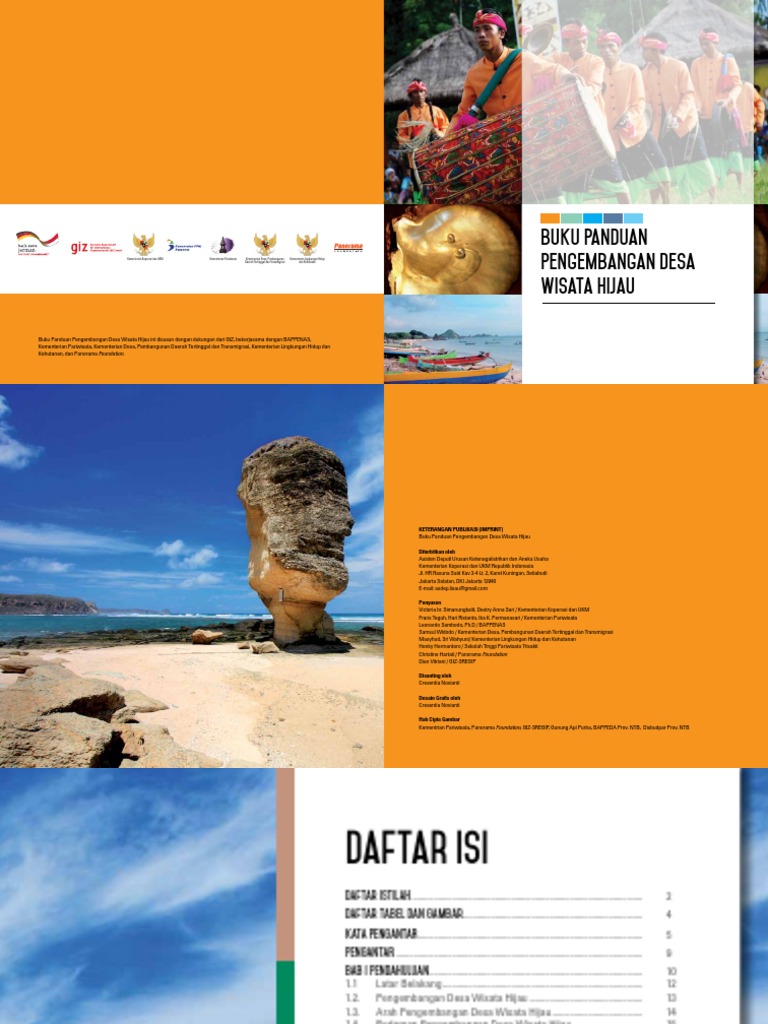 Buku Panduan Pengembangan Desa Wisata Hijau PDF | PDF