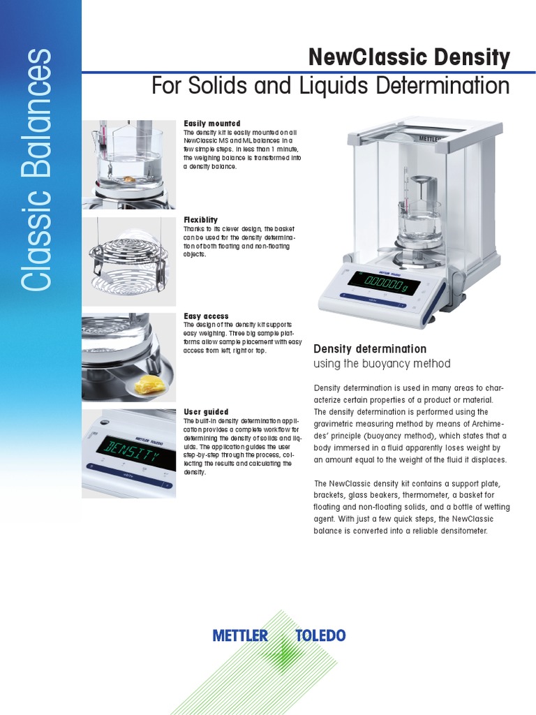 Density Kit | PDF | Buoyancy | Density
