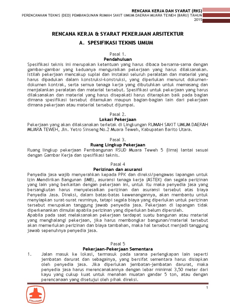 RKS RSMT - Ars - Rev 2016.09.16 Vynil | PDF | Griya & Taman | Komputer