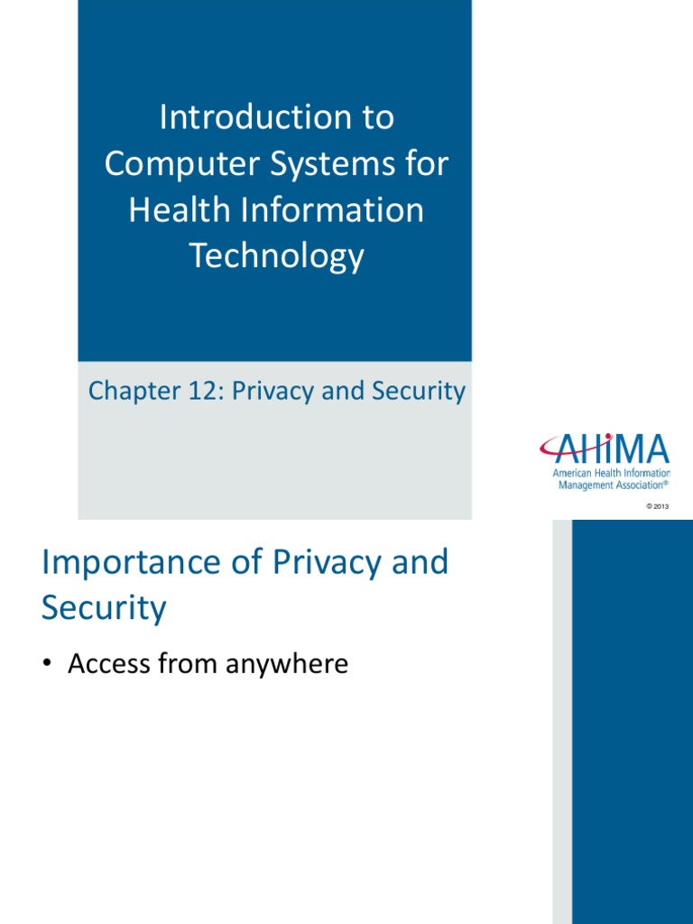 AB103413 - Ch12 Privacy and Security | PDF | Authentication | Password