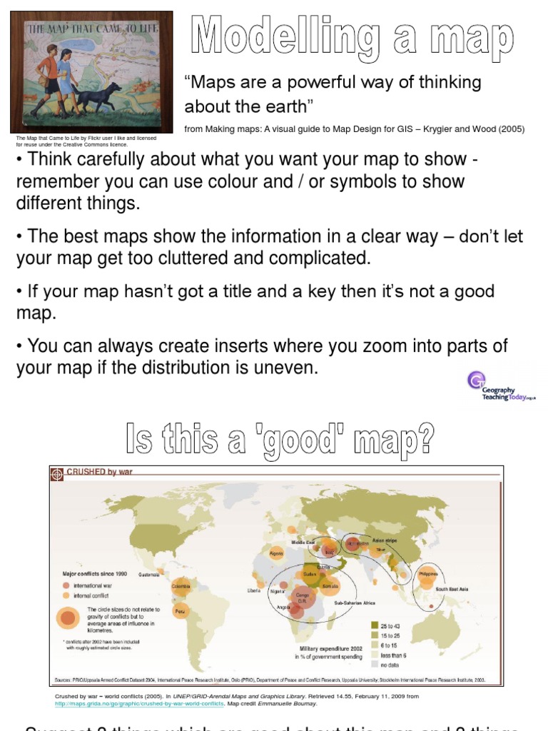 From Making Maps: A Visual Guide To Map Design For GIS - Krygier and Wood (2005) | PDF