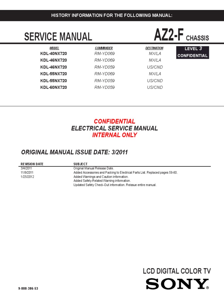 Sony NX Series PDF | PDF | Field Effect Transistor | Transistor