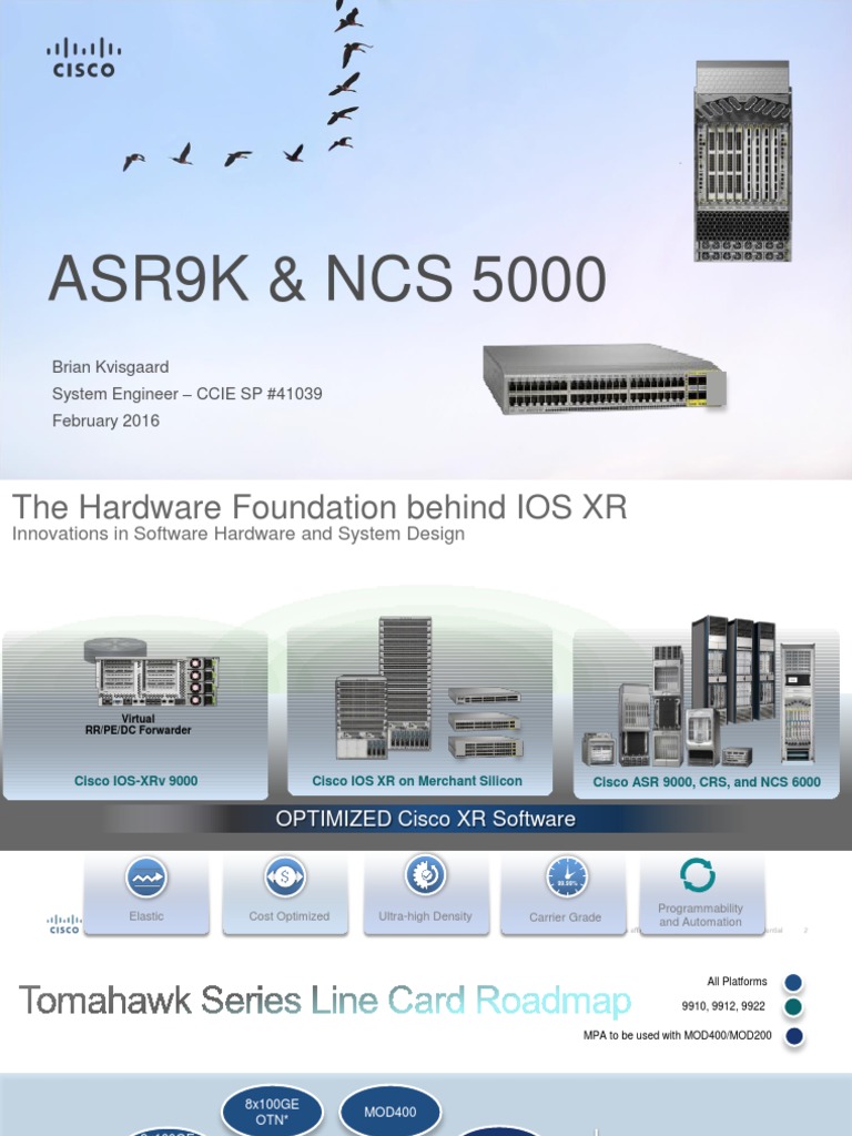 ASR9K_NCS5000 | Cisco Systems | Telecommunications Infrastructure