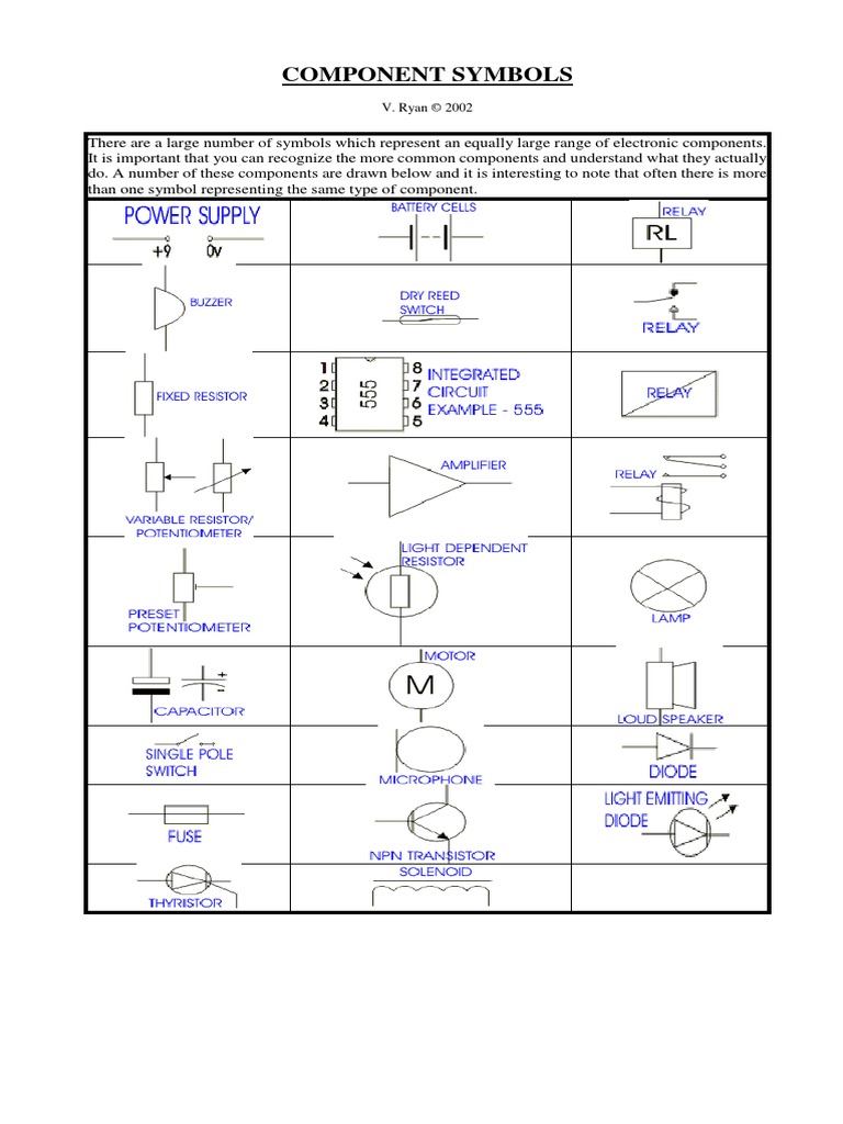 Component Symbols | PDF