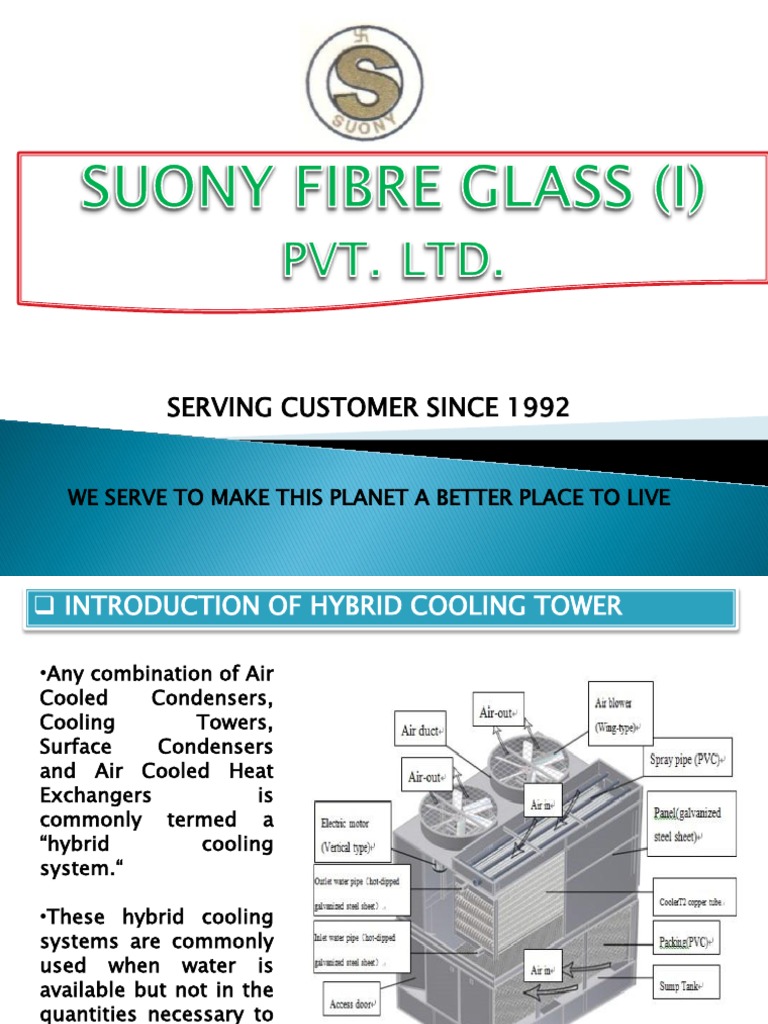 Hybrid Cooling Tower | PDF | Heat Exchanger | Atmospheric Circulation