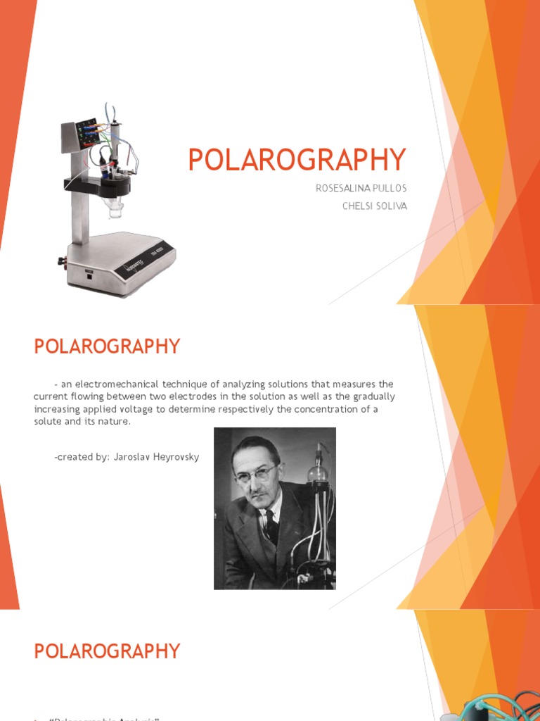 Polarography: Electrochemical Analysis Technique | PDF | Physical ...