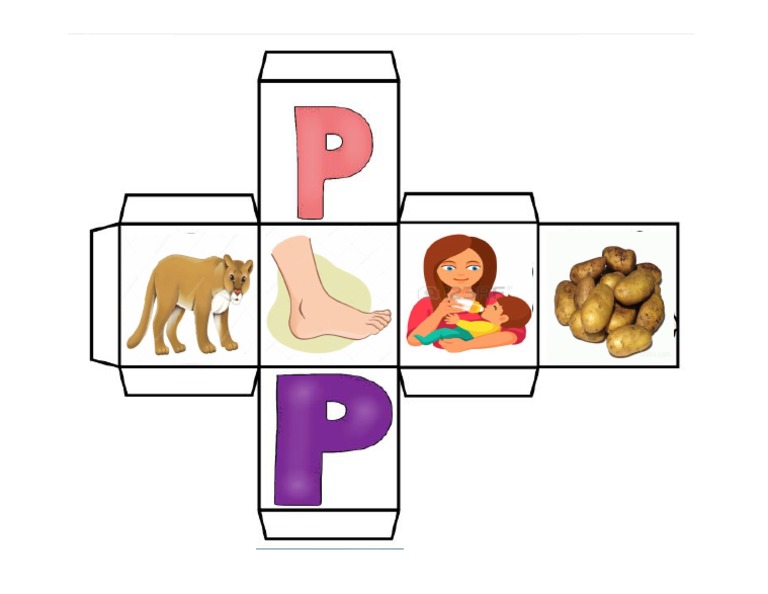 Dado de La Letra P | PDF