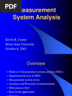 MSA Study | PDF | Standard Deviation | Scientific Method