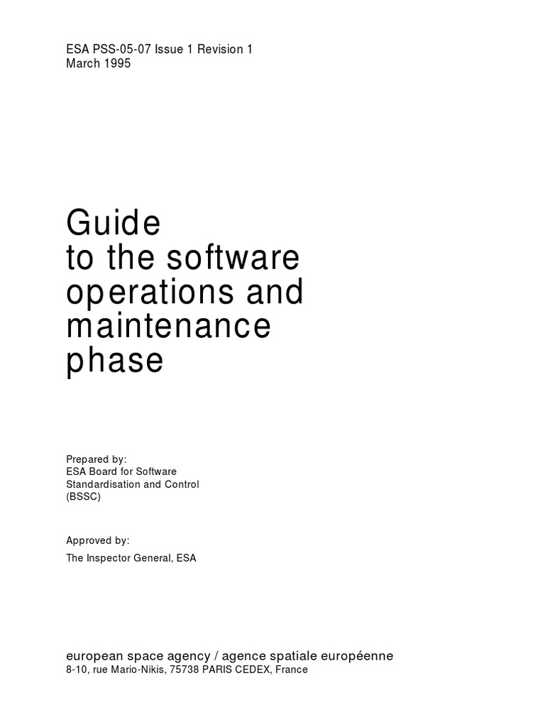 Guide To The Software Operations and Maintenance | PDF | Software Development | Software Prototyping