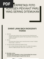 Anatomi Thorax Normal + Gambaran Radiologi | PDF
