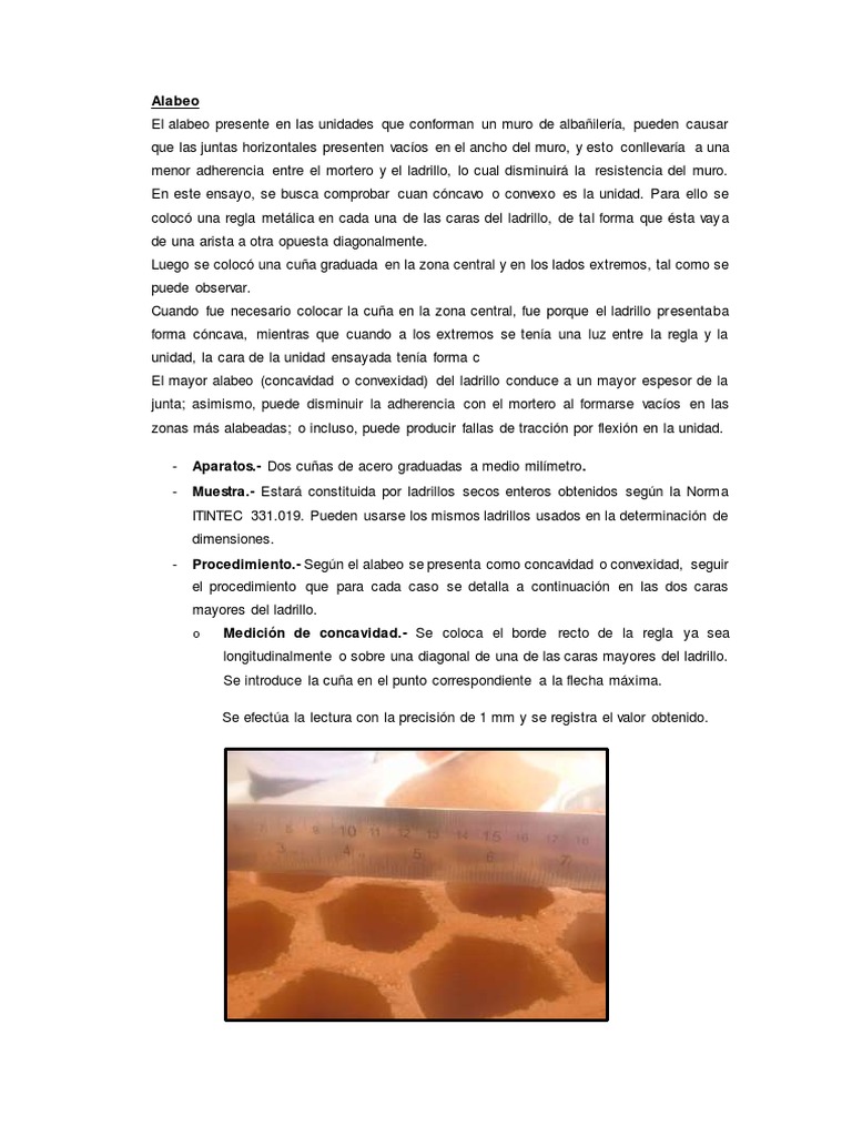 Alabeo en Ladrillos: Concavidad y Convexidad | PDF | Conjunto convexo ...