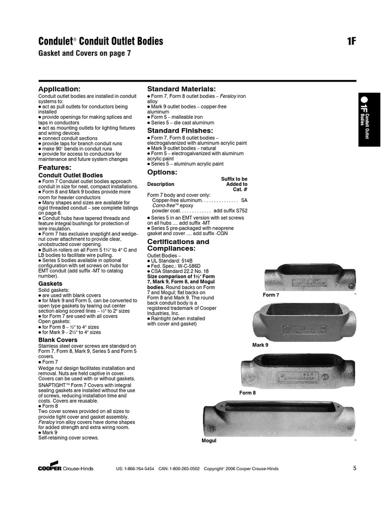 Condulet Not Explosion PDF | PDF | Building Materials | Building ...