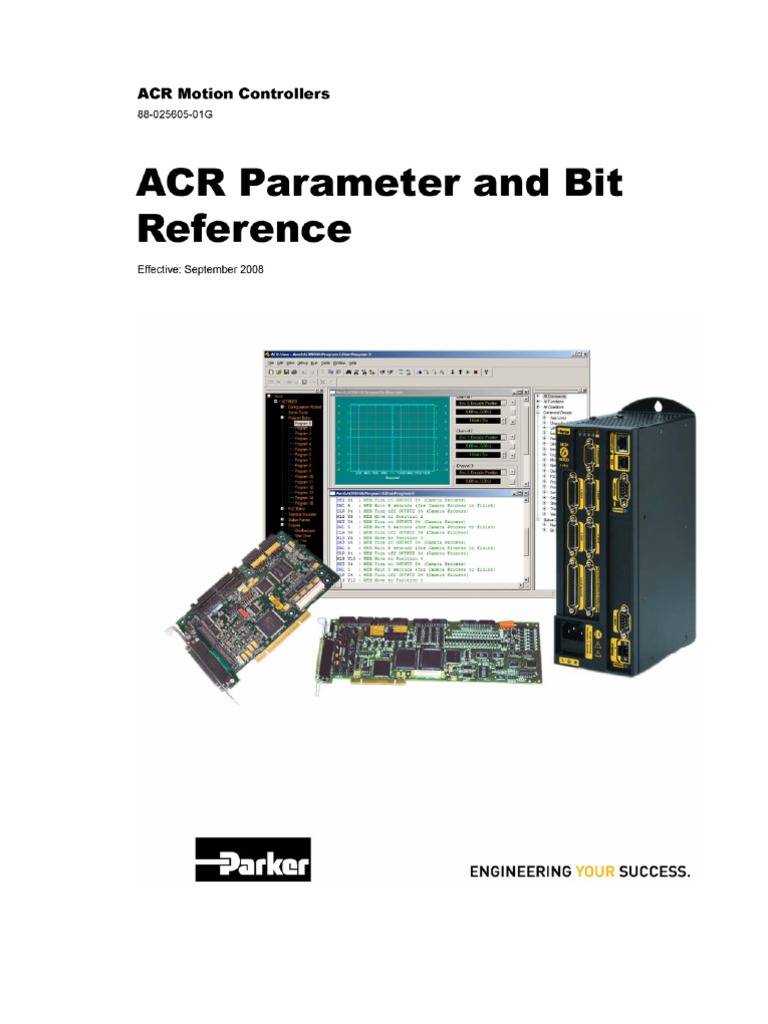 ACR UG2 Parameter&Bit Ref | PDF | Input/Output | Parameter (Computer Programming)