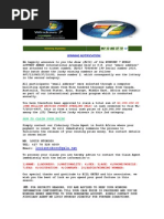 Lottery Scam - Sample 3 | PDF | Lottery | Cyberspace
