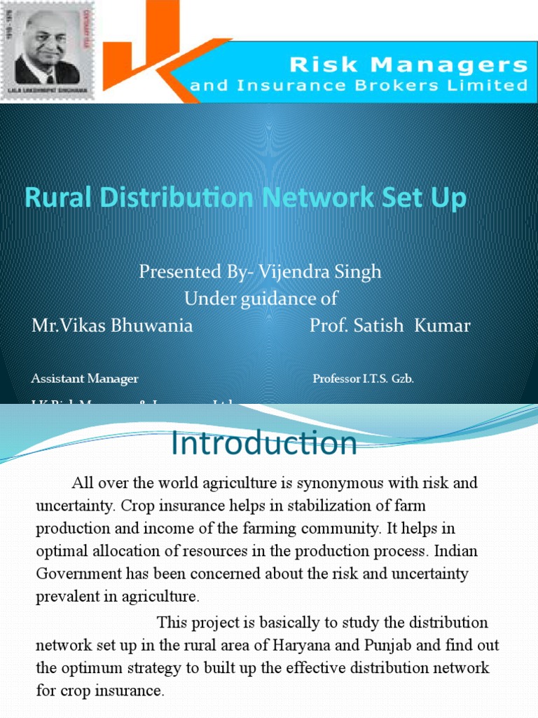 Rural Distribution Network Set Up | PDF | Insurance | Tropical Cyclones