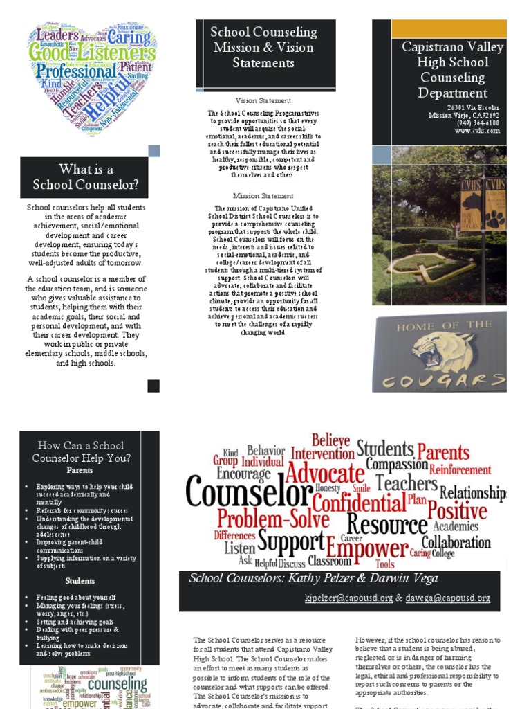 CVHS School Counseling Overview | PDF | School Counselor | Behavior ...