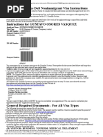 DS-160 - Sample Form | PDF | Travel Visa | Zip Code