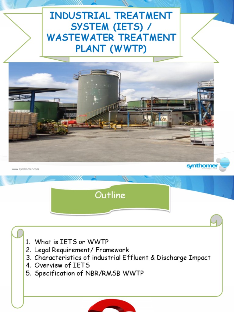 Industrial Treatment System (Iets) - Technician Training 2 | PDF ...