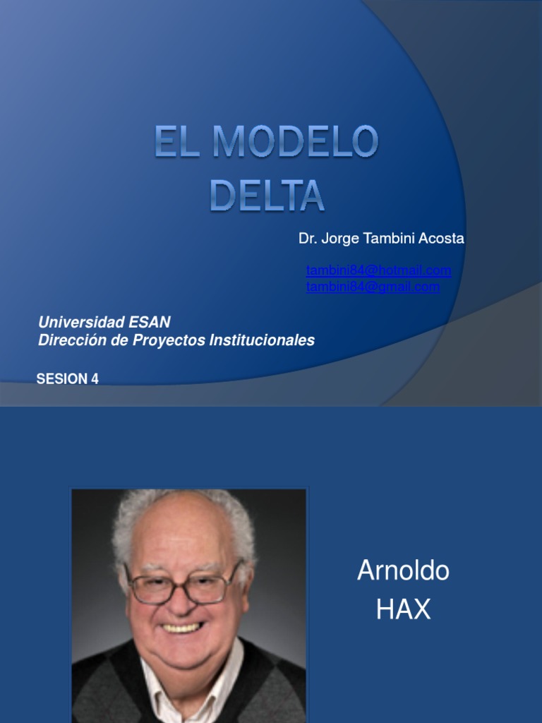 Modelo Delta | PDF | Cadena de valor | Producto (Negocio)