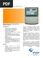 Medidores A3r Elster Guia de Estudio | PDF | Transformador | Corriente ...
