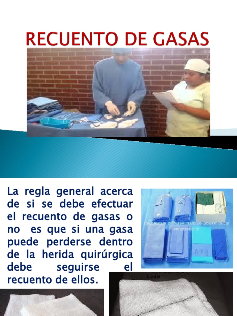 Protocolo de Recuento de Gasas Quirúrgicas | PDF | Abdomen | Herida