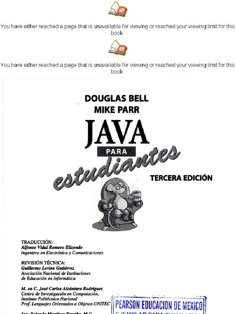 Java para Estudiantes | PDF