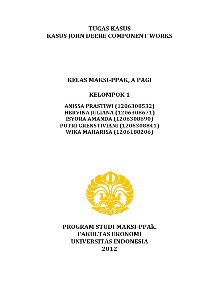 John Deere Final | PDF