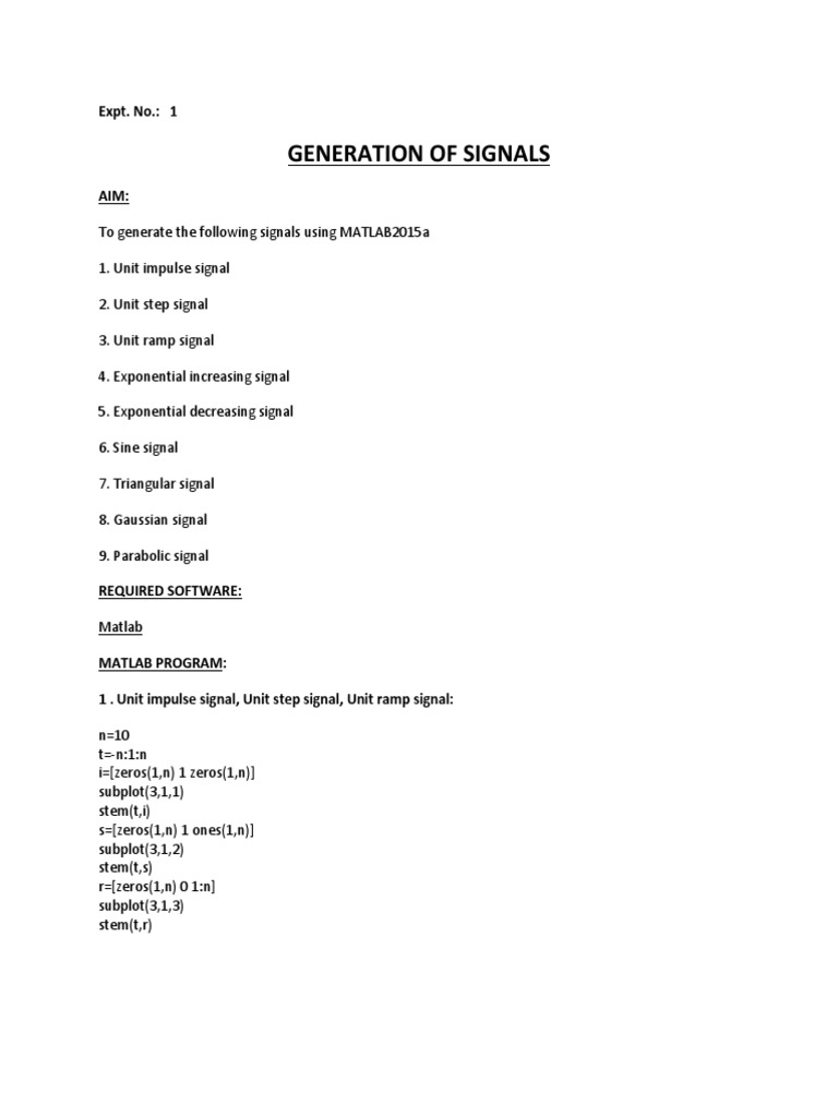 DSP Manual With Matlab | PDF | Spectral Density | Filter (Signal Processing)