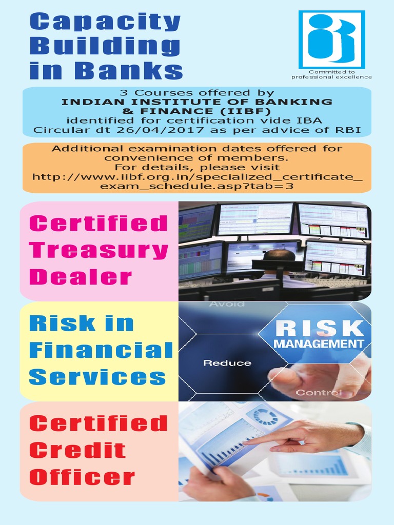 Capacity Building in Banks - IIBF Brochure - Final | PDF | Test ...