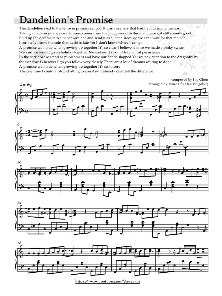 Dandelion's Promise | Download Free PDF | Leisure