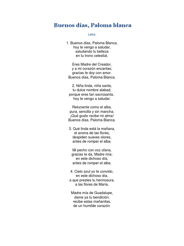 Cantos A Maria | PDF | María, madre de Jesús | Creencia religiosa y ...