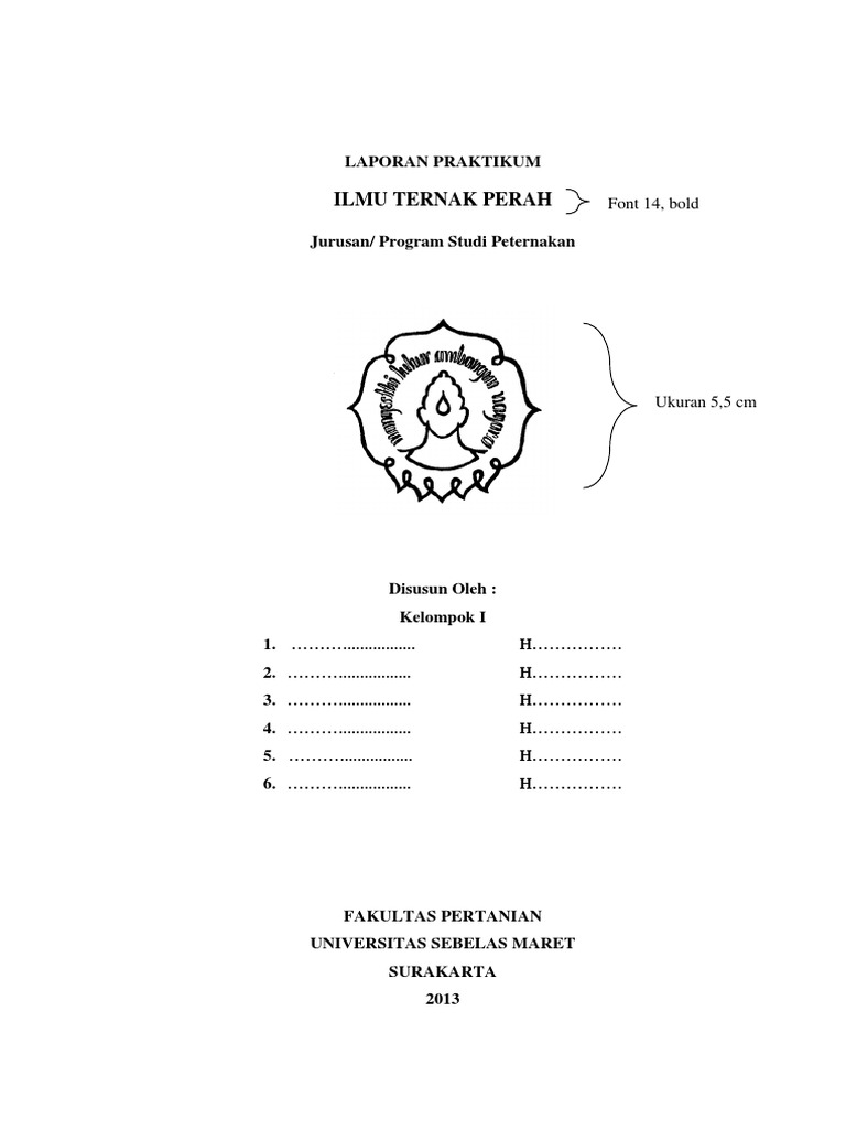 Format Laporan ITP | PDF