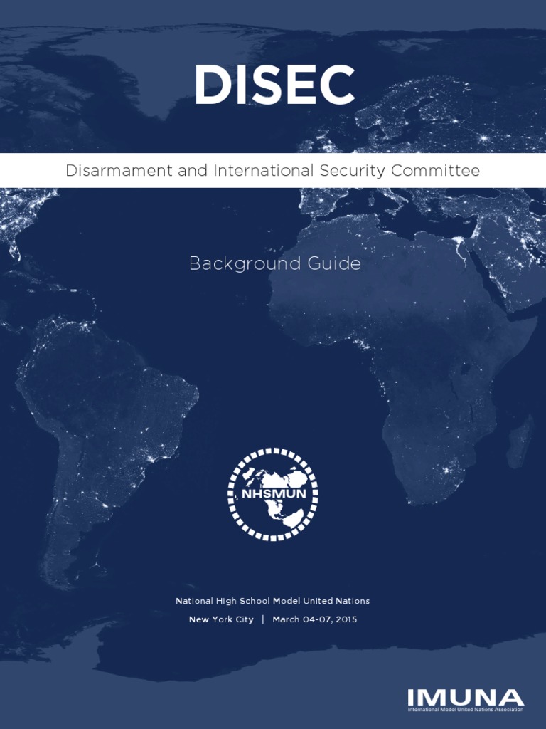 DISEC | PDF | United Nations General Assembly | Unmanned Aerial Vehicle
