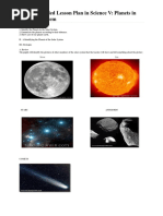 5 DETAILED LESSON PLAN Solar System | PDF | Planets | Solar System
