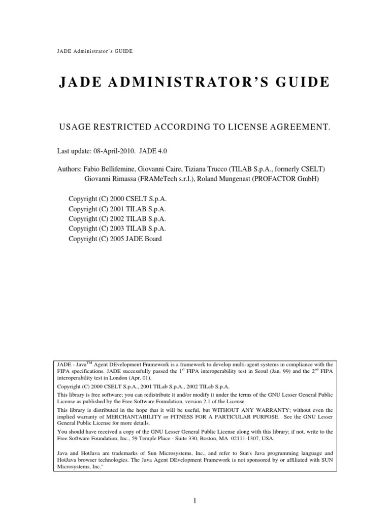 Administrators Guide | PDF