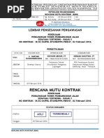 CONTOH RMK. (Rencana Mutu Konstruksi) | PDF | Bisnis | Komputer