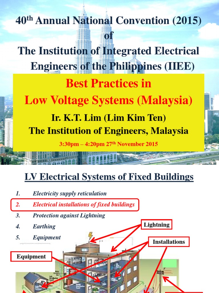 Fr4best Practices in Low Voltage Systems 161103101808 | PDF | Ac Power ...