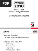 CST Antenna | PDF