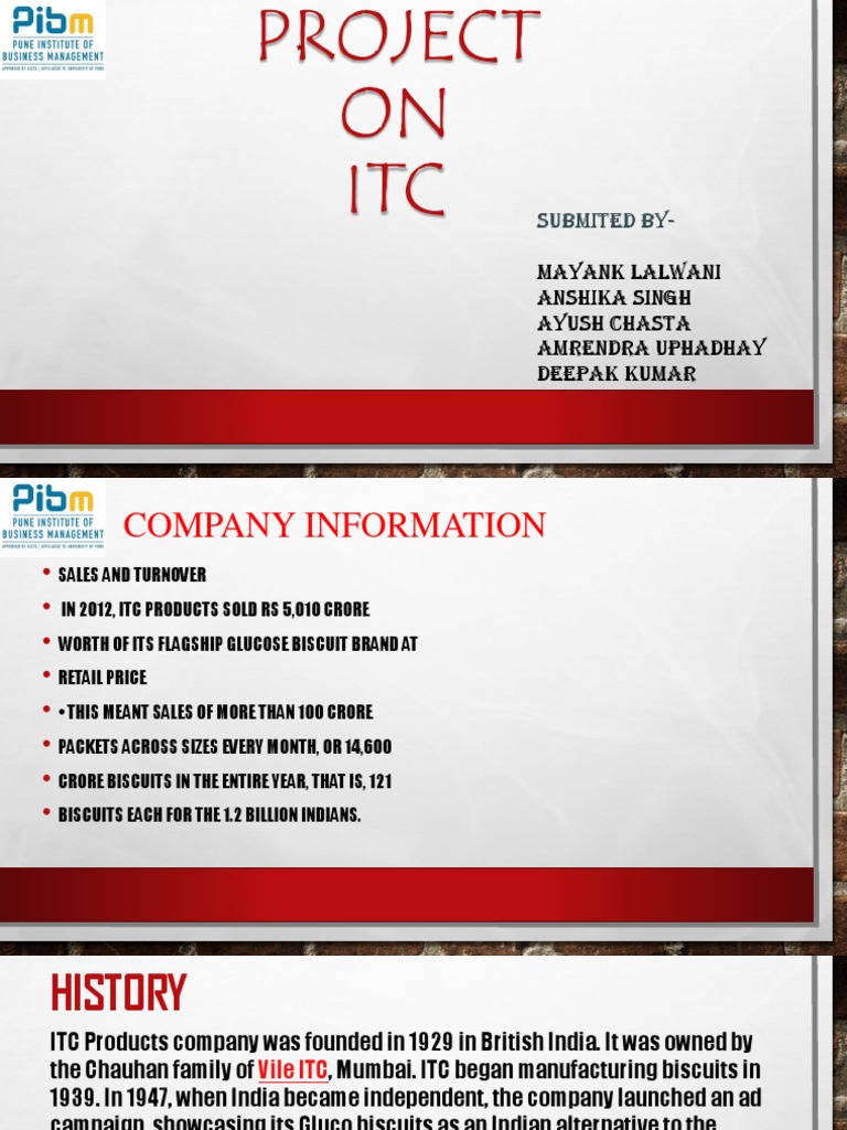 Itc Sunfeast Project | PDF | Business Economics | Business