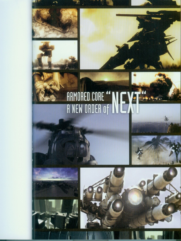 Armored Core - A New Order of 'Next' | PDF