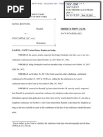 Judge Status Conference Order Jane Doe. V Trump | PDF | United States ...