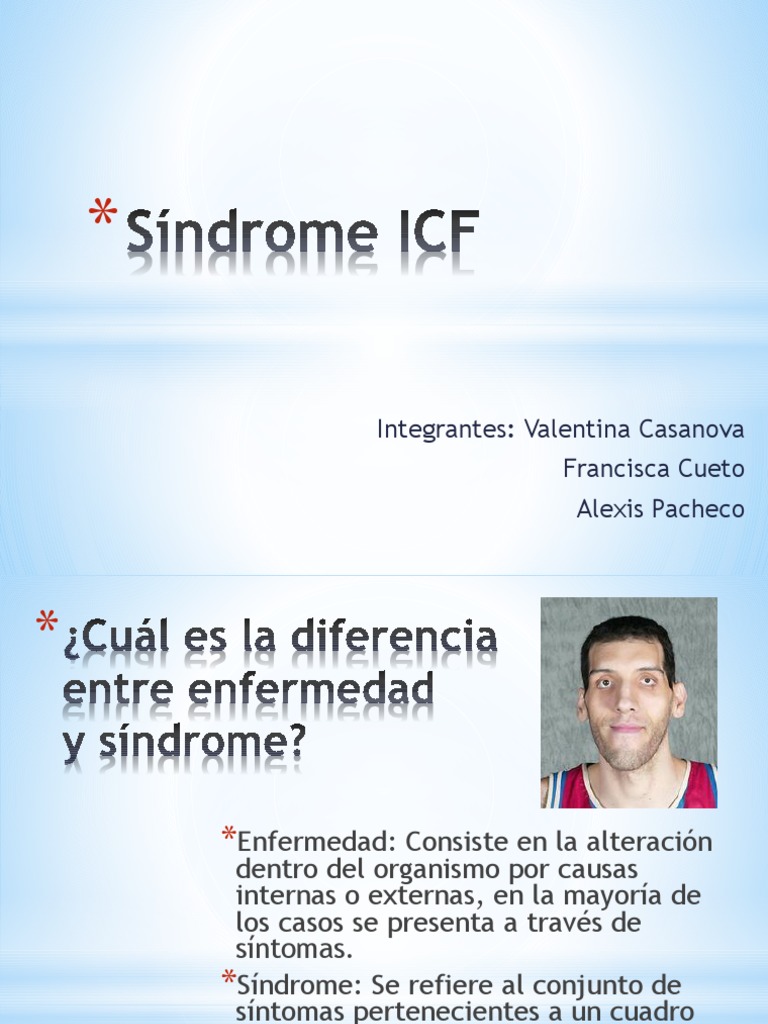 Síndrome ICF | PDF | Trasplante de células madre hematopoyéticas ...