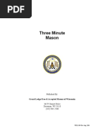 The Masonic Oath | PDF | Freemasonry | Masonic Lodge