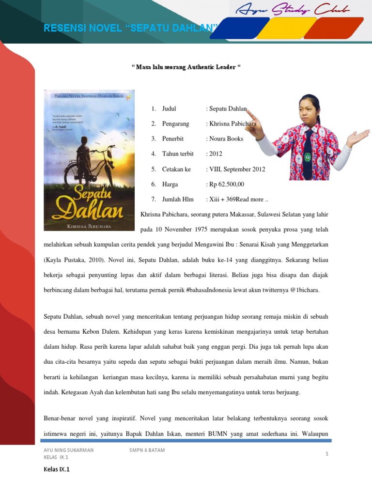 Resensi Novel Sepatu Dahlan | PDF