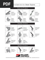 Williams Controls - Throttle Control Catalog | PDF | Valve | Piston