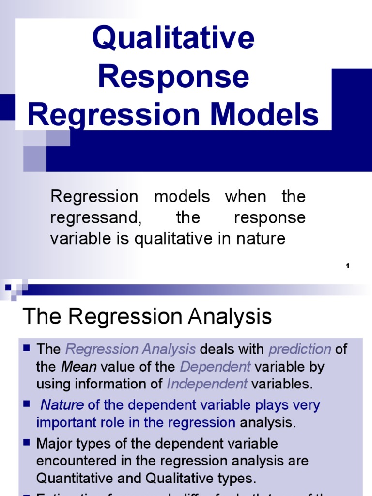 Dummy Dependent Variable | PDF | Logistic Regression | Ordinary Least Squares